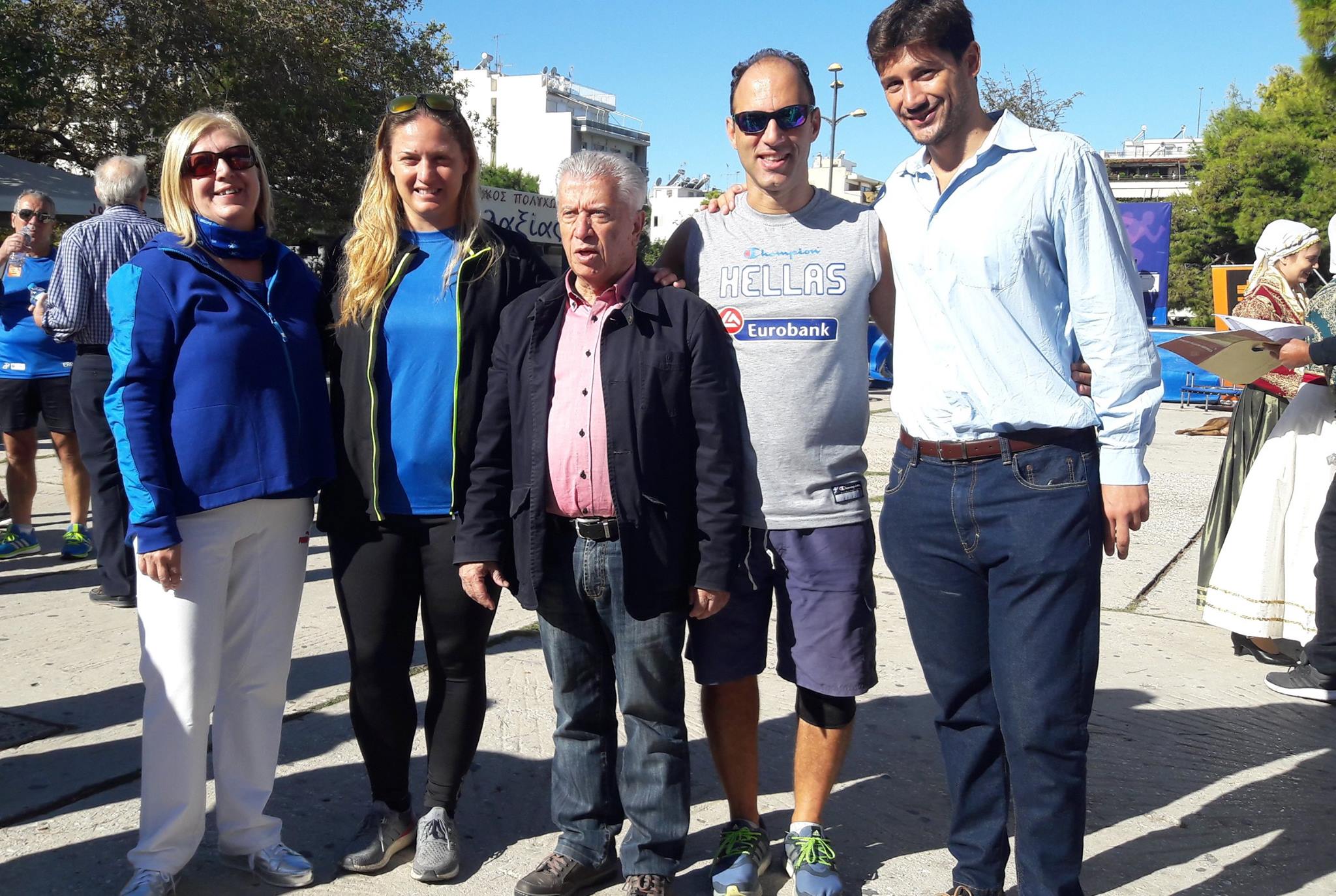 Δυναμικό παρόν των μελών του Συλλόγου Ελλήνων Ολυμπιονικών στα Running ...
